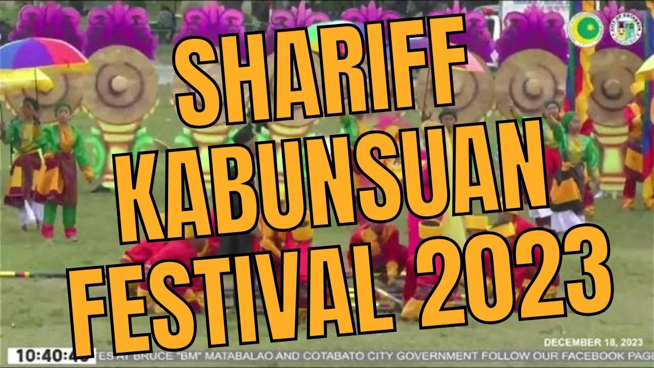 Shariff Kabunsuan Festival 2023 | Kuyog Street Dance - YouTube