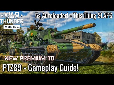 War Thunder Mobile - Deadly PTZ89 RARE Tank Destroyer Gameplay Guide ...