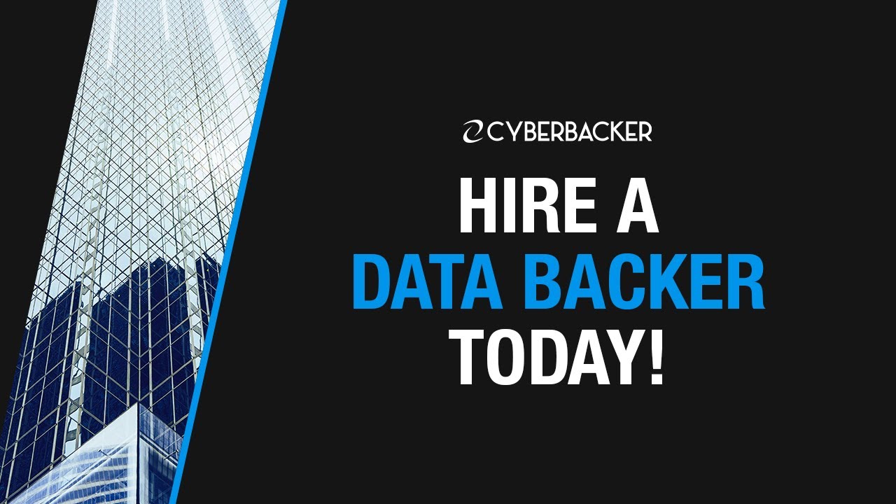 WHY SHOULD YOU HIRE A DATA BACKER? 📧 - YouTube