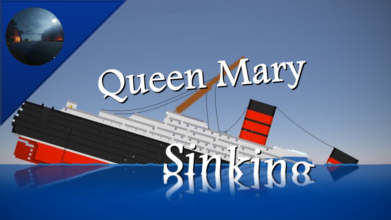 Queen Mary Splitting [Sinking Simulator] - YouTube