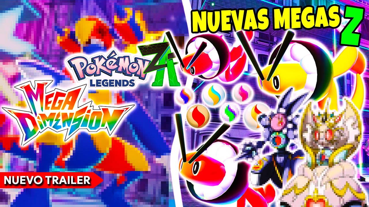 Análisis del Nuevo Tráiler y Posibles Megas Z en el DLC de Leyendas Pokémon ZA | Vortex Gaming