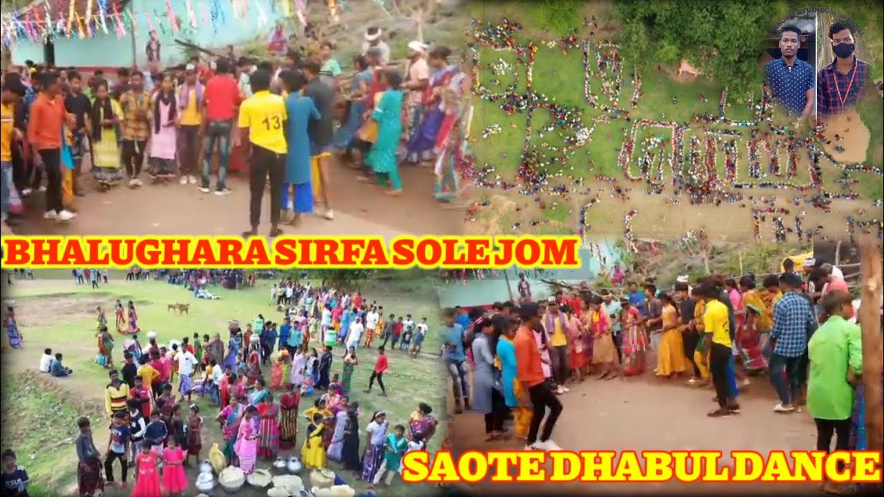 Bhalughara sirfa sole jom R dhabul enej 2023 #santalivideo #santali ...