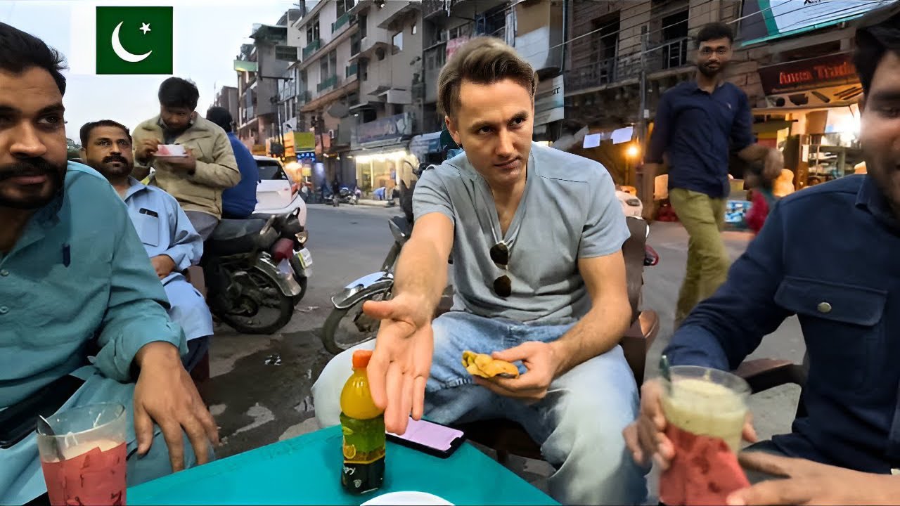 My First Time Trying Pakistani Street Food for Iftar 🇵🇰 - YouTube