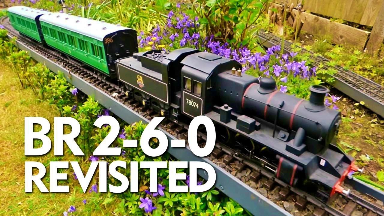 G-scale BR 2-6-0 revisited - YouTube