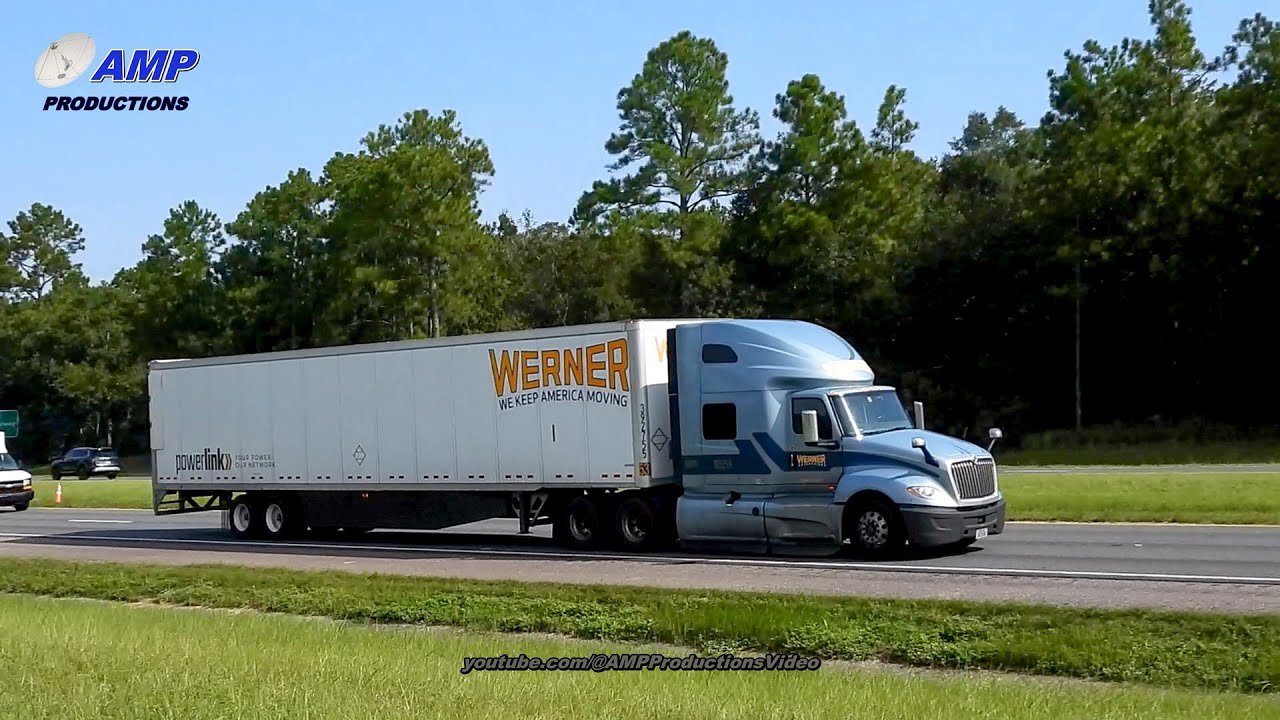 Blue International LT Werner | Truck Spotting 82124 - YouTube