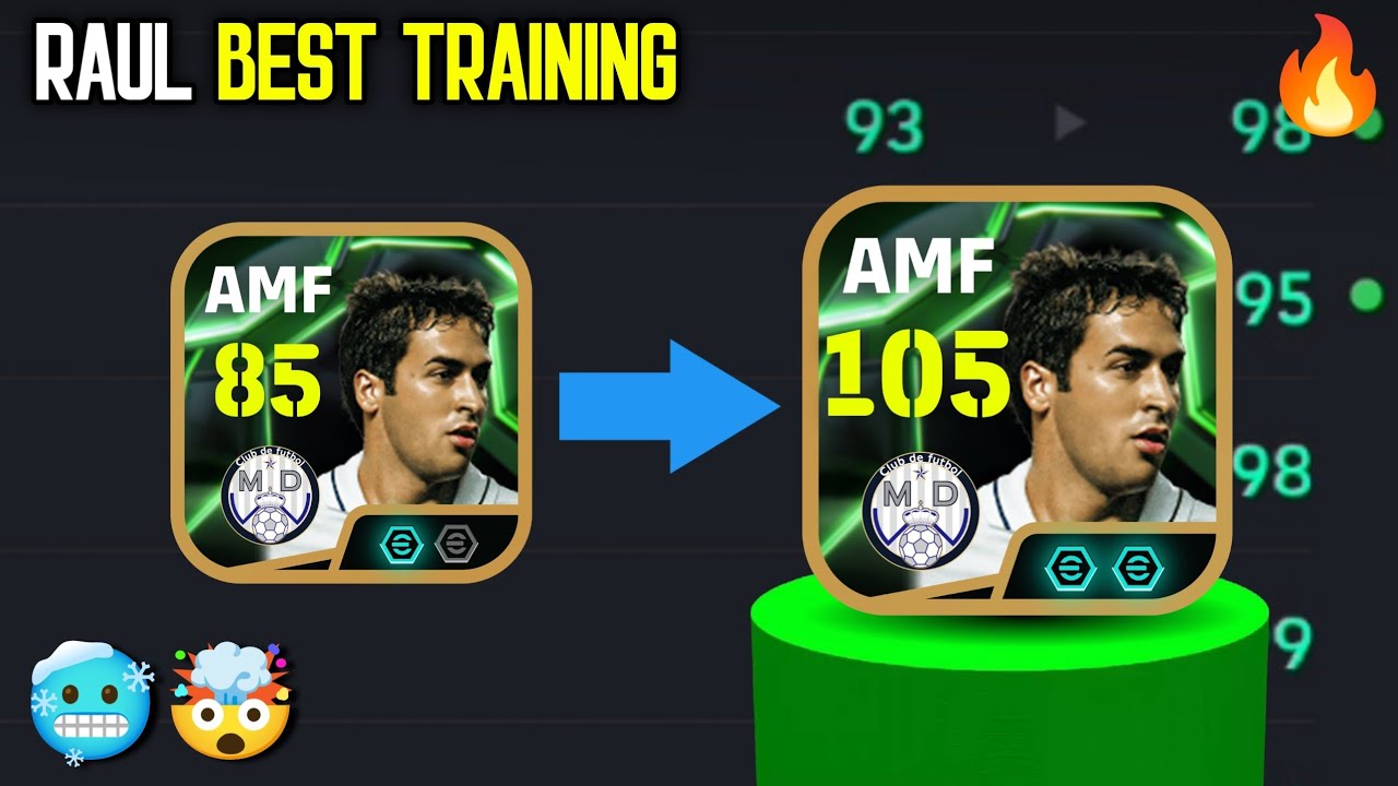 How to train Raul in eFootball 2026 - Treasure Link Free Epic Raul best ...