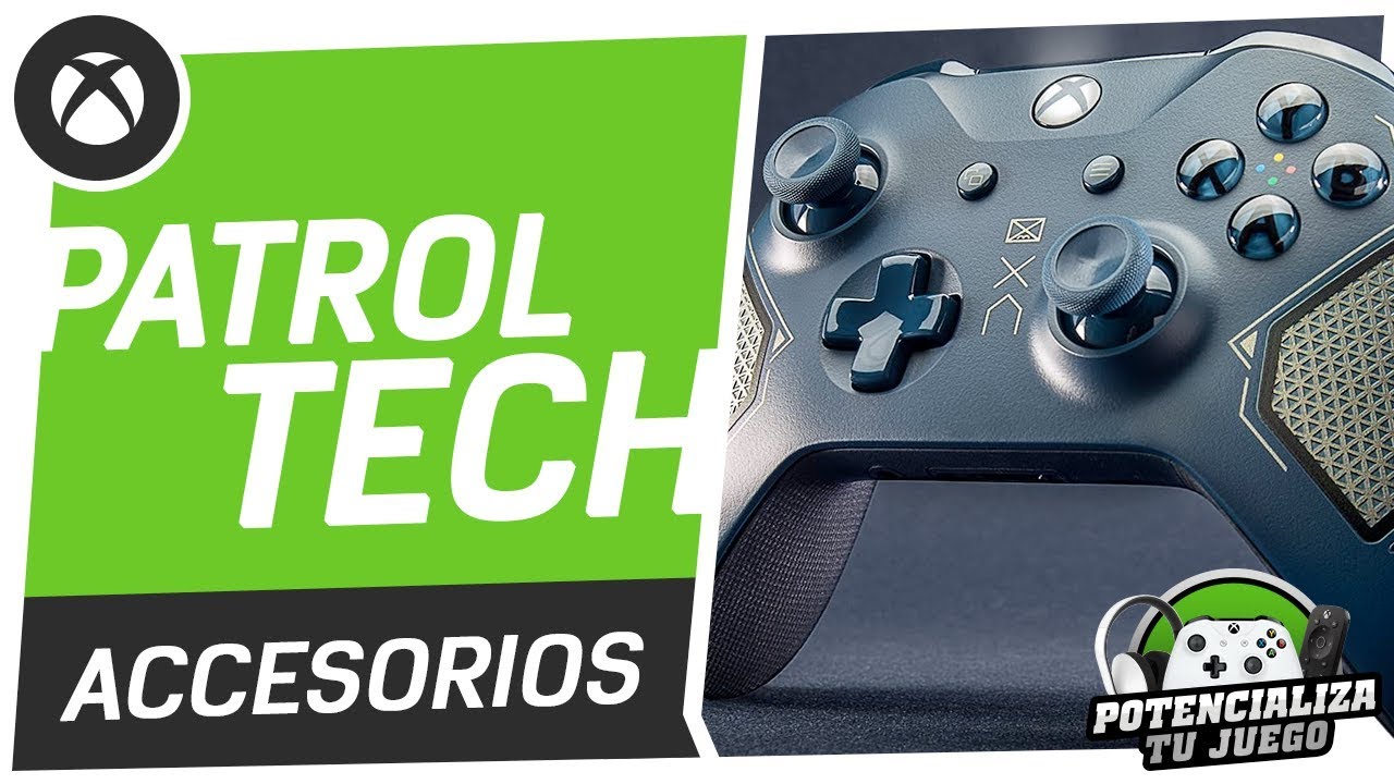 Control inalámbrico Xbox: Patrol Tech - YouTube