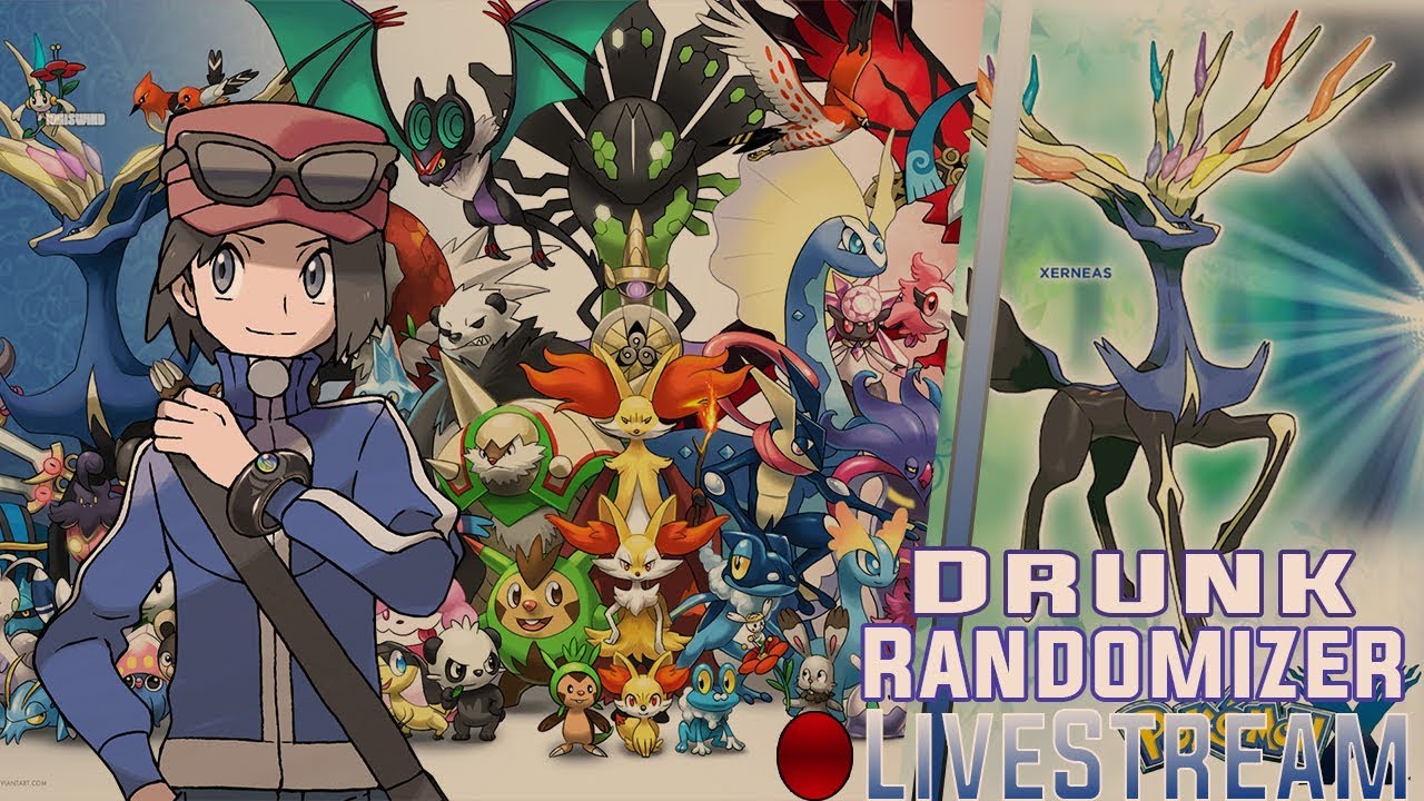 Random Fun Random Drinking | Pokemon X Drunk Randomizer Nuzlocke| Live ...