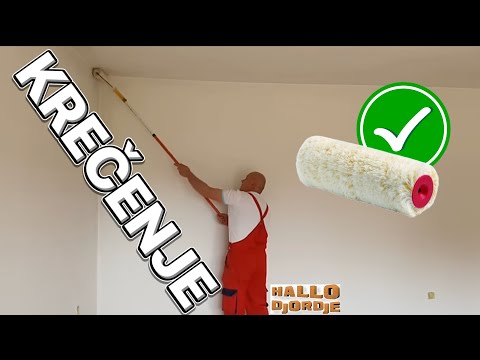 Kako se Kreči,Farbanje Unutrašnjih Zidova/Savjeti Za Početnike /Detaljno /URADI SAM