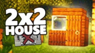 2x2 Starter House | Minecraft House Tutorial | Doovi