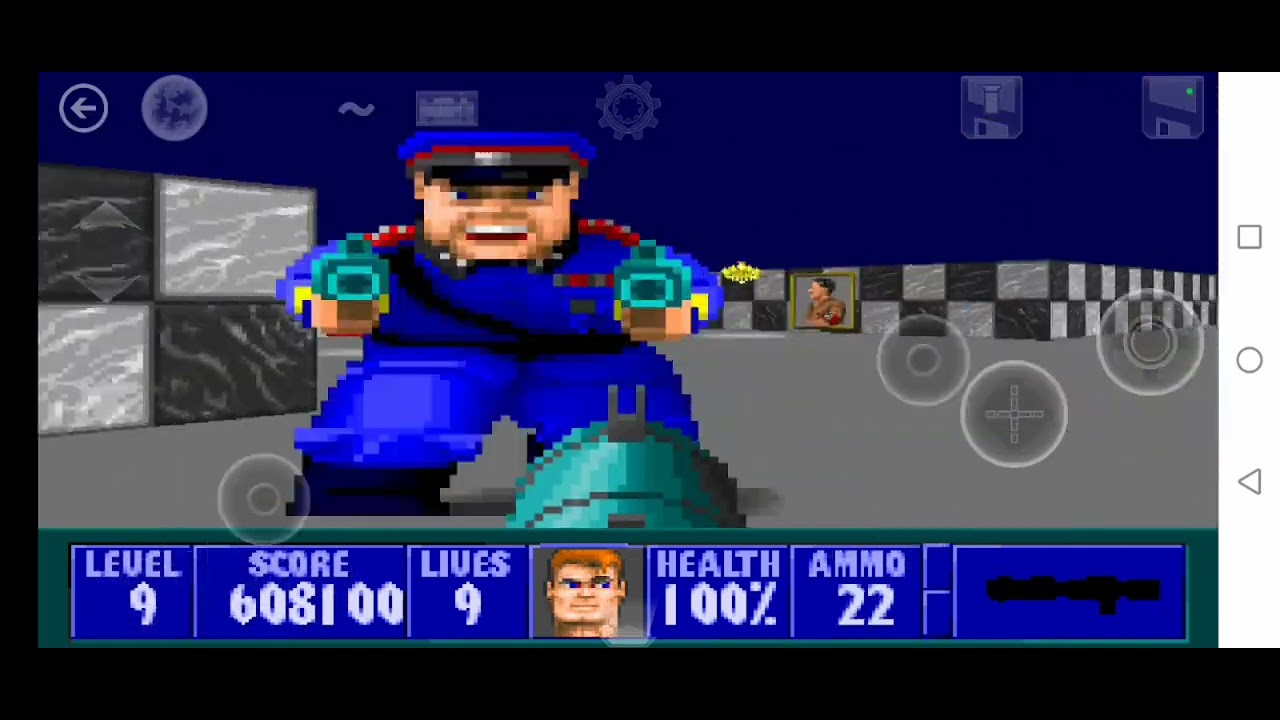 Wolfenstein 3d Coffee Break Episode 2-Level 9 Grains in Her Face (Boss ...