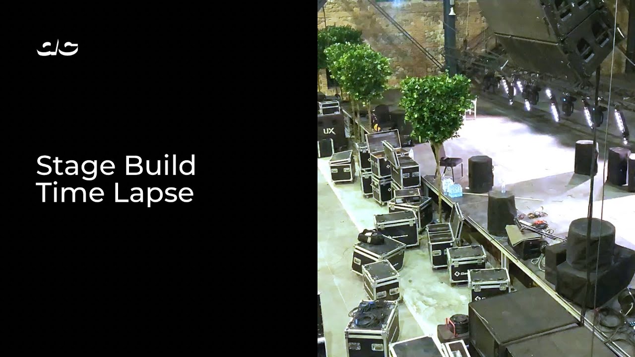 Stage Build Time Lapse | ACreem - YouTube