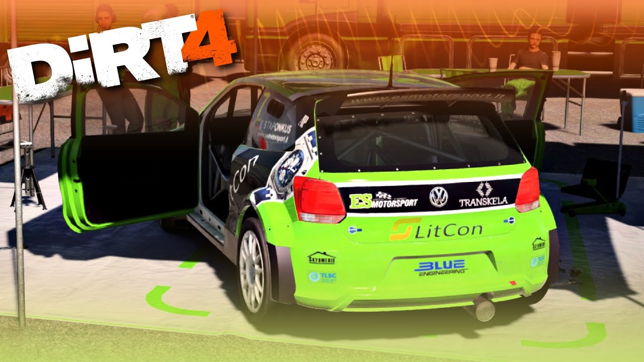 【DiRT 4】Volkswagen Polo S1600 2014* - YouTube