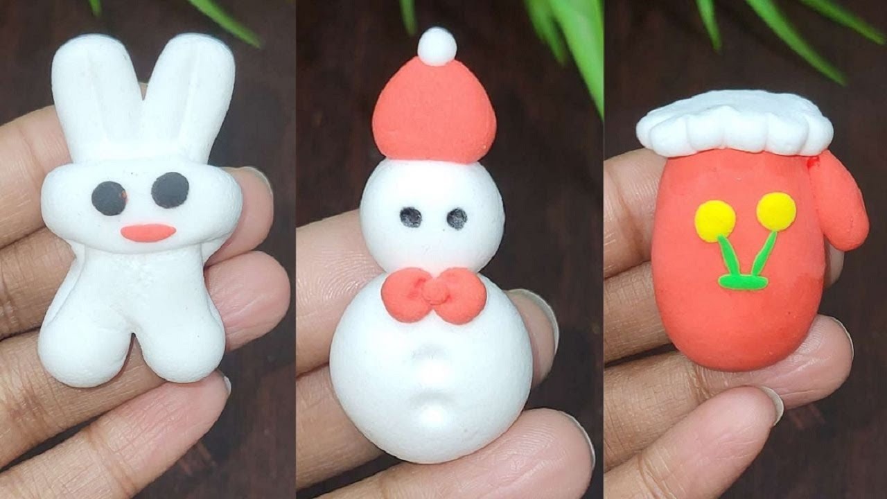Diy Clay Gift Ideas || Simple Clay Crafts For Beginner - YouTube