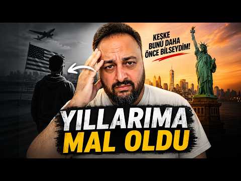 Amerika'ya Sıfırdan Gelsem Neleri Farklı Yapardım? Bu Video Yıllarıma Mal Oldu!
