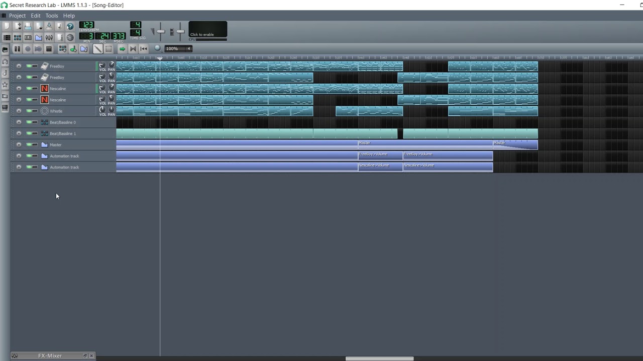 LMMS Retro Theme - Secret Research Lab - YouTube