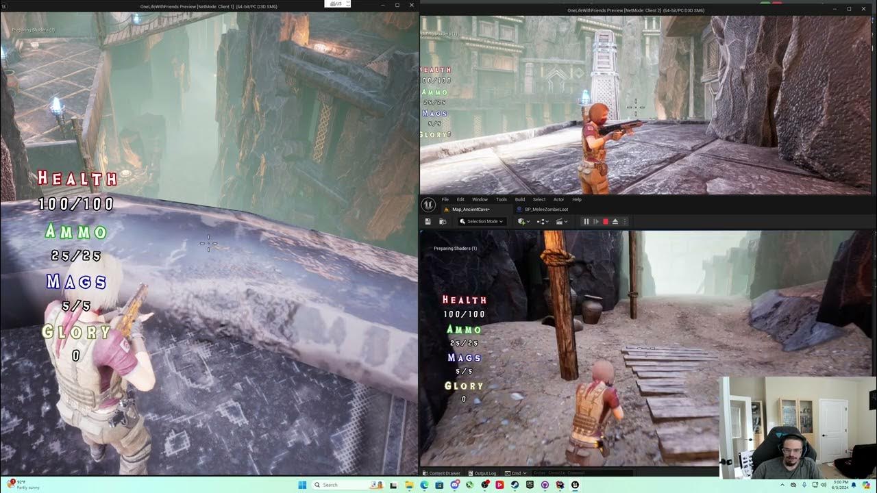 Making An Online Multiplayer Shooter In Unreal Engine 5.4 On My Own - Solo Dev Update - YouTube