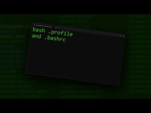 Learning Centos Linux Bashrc And Bashprofile Differences Youtube Bash Learning Centos Linux Bashrc And Bashprofile Differences Youtube Bash