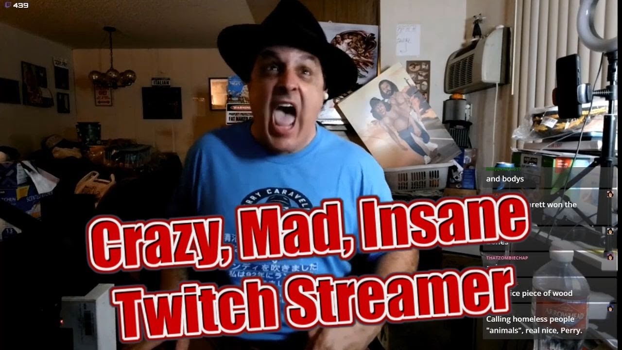 Crazy, Mad, Angry Twitch Streamer! - YouTube