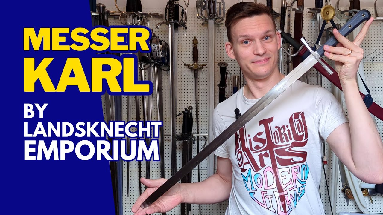 Review: Messer KARL by Landsknecht Emporium - YouTube
