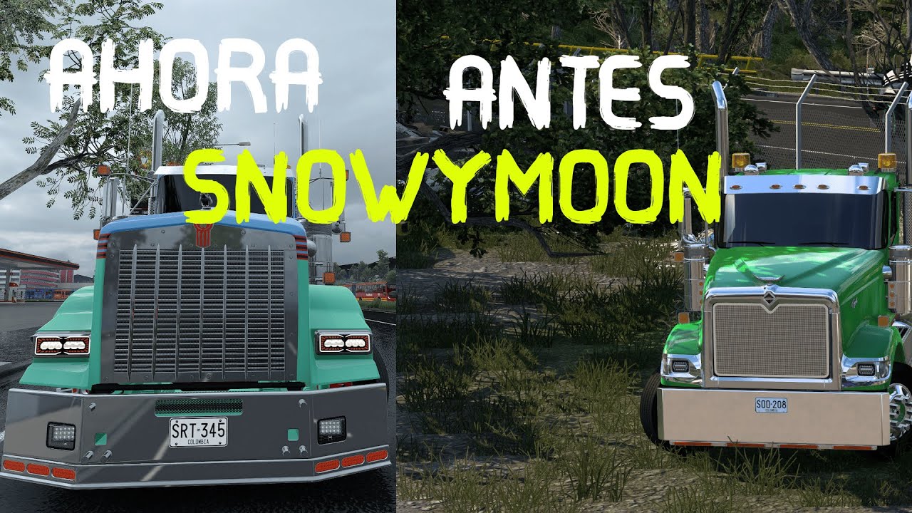 INSTALA MOD DE GRAFICOS DE SNOWYMOON BETA PARA [American Truck Simuator ...