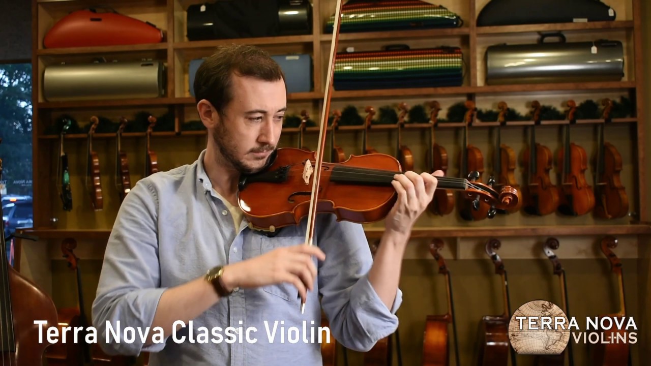 Terra Nova Classic Model Violin - YouTube