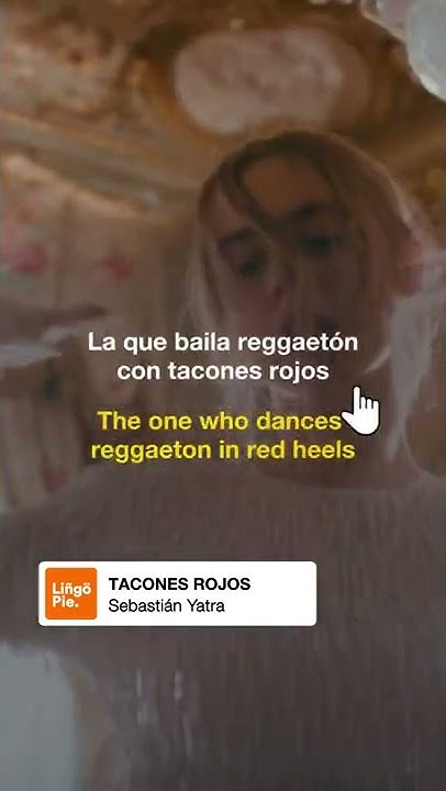 Learn Spanish with Music: Sebastián Yatra - Tacones Rojos (Lyrics ...