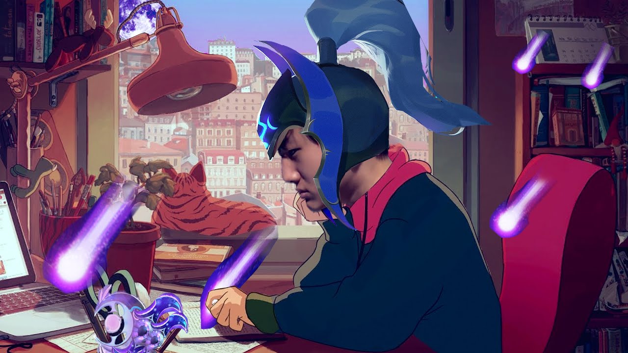 lunar beams to relax/study to - YouTube