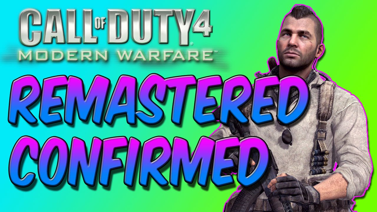 COD 4 REMAKE - *NEW* Call of Duty: INFINITE WARFARE! (Call of Duty 4 ...