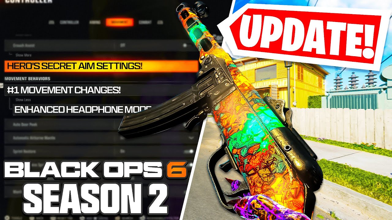 🚨 ALERT 🚨 CHANGE NEW SETTINGS NOW in BO6 Season 2 Update 🎮 (BO6 Best ...