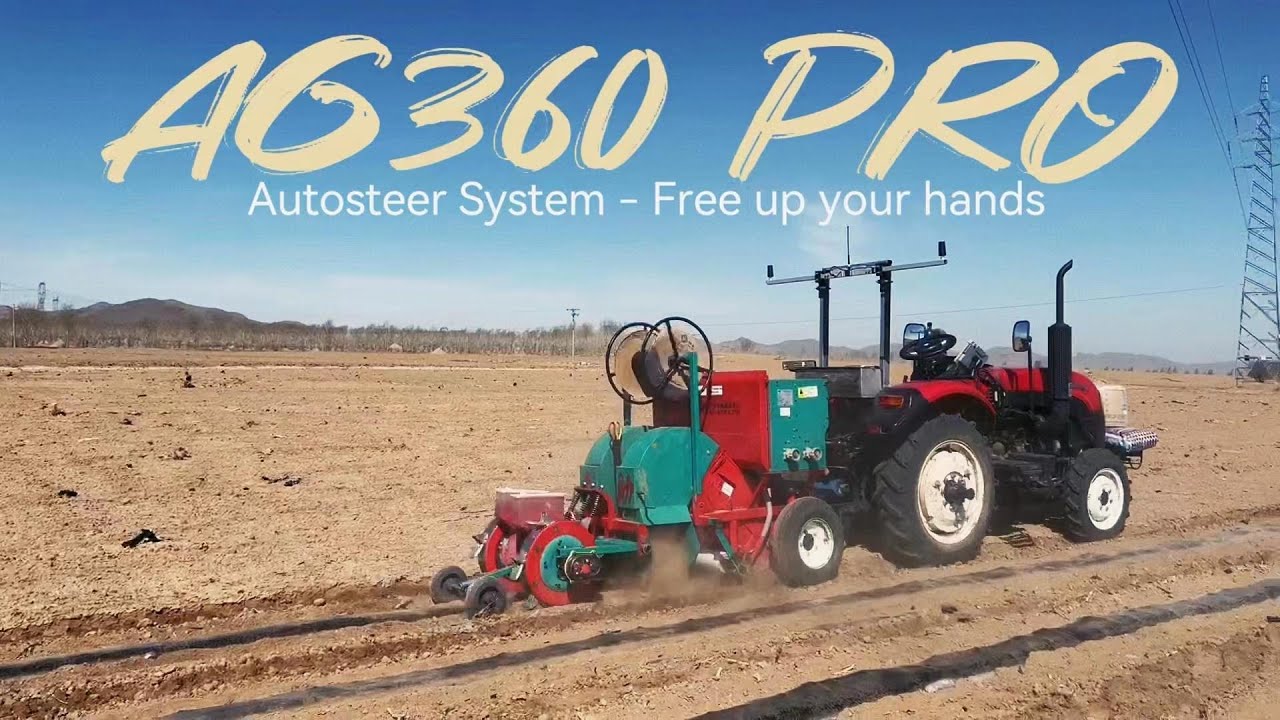 ComNav Agri. at Work | AG360 Pro frees up your hands - YouTube