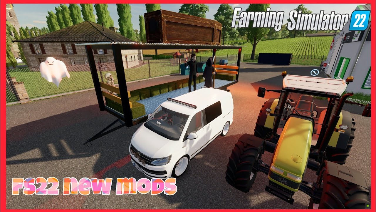 Fs22 New Mods Vw Multivan John Deere Peugeot Cat Hurlimann