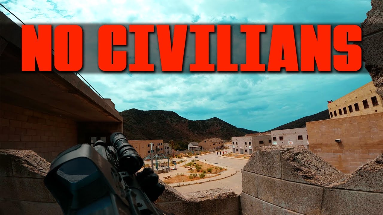 Military Simulation: Airsoft On Training Facility - YouTube