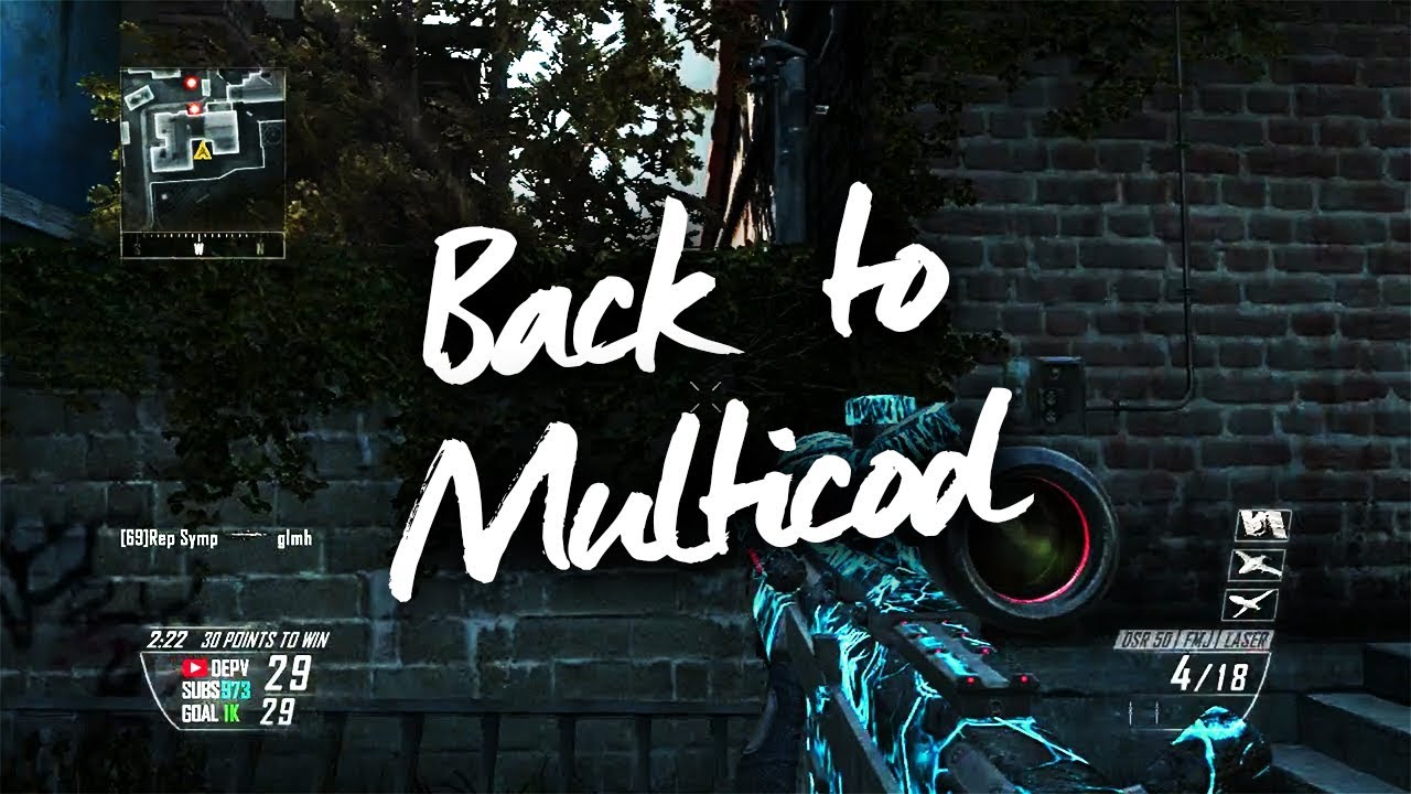 Back On Multi-cod! (CRAZY COD Highlights!) @Depv_ - YouTube