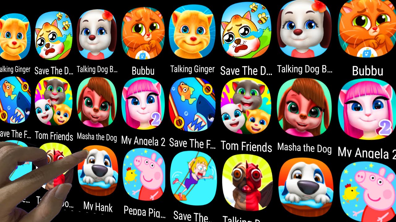 Talking Doge RTX,Save The Doge,Talking Ginger,My Hank,My Angela 2,Tom ...