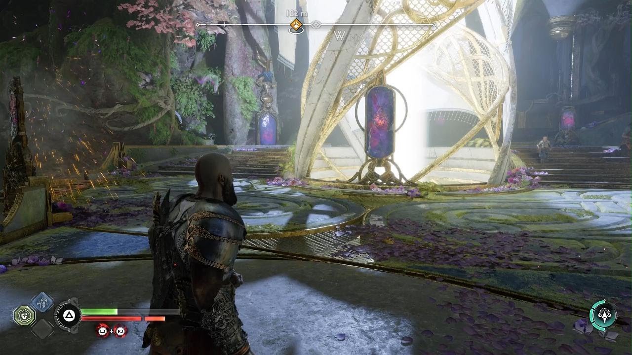 God of War Ragnarök - Kratos Playing Axe Bouncing - YouTube