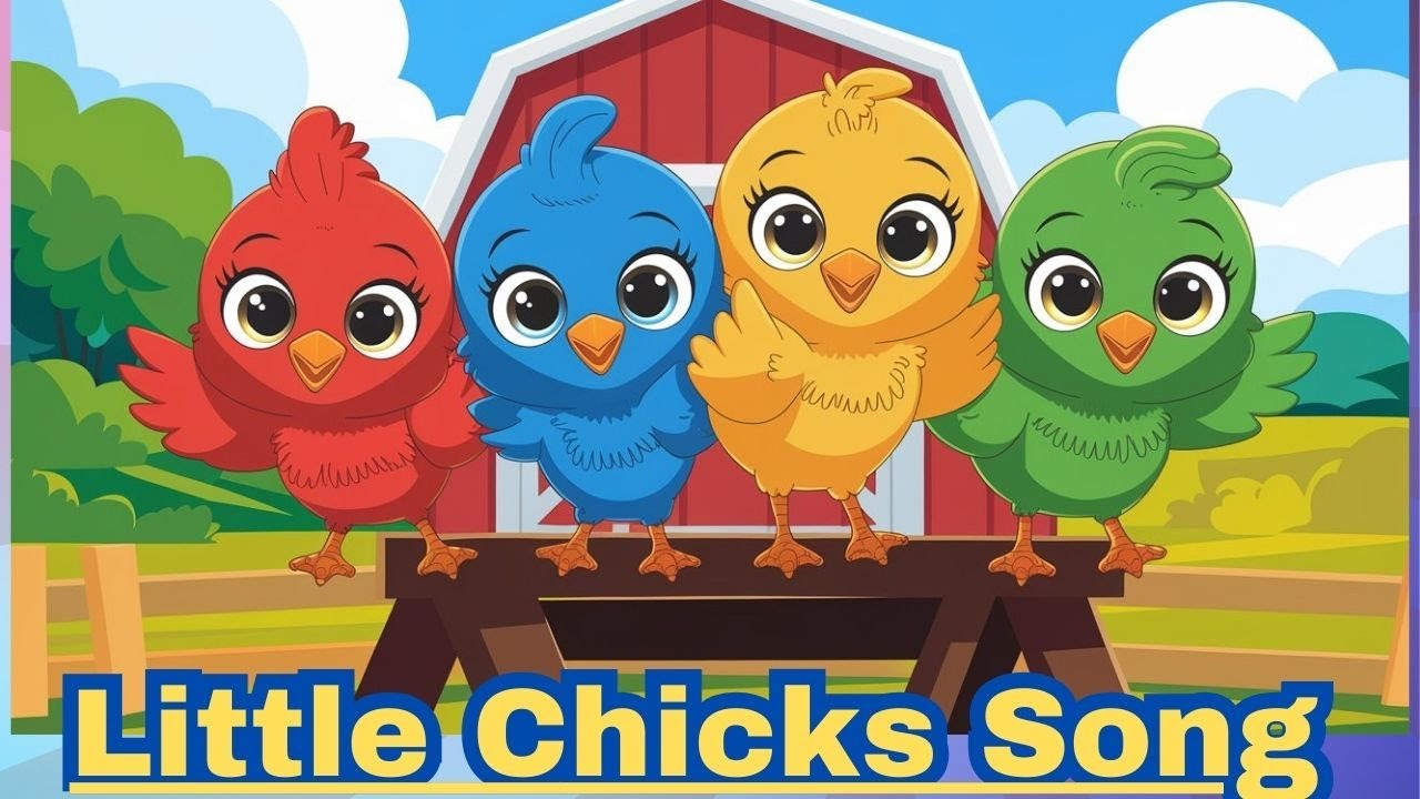 Little Chicks Song | Farm Animal Songs | Kids Songs & Nursery Rhymes # ...