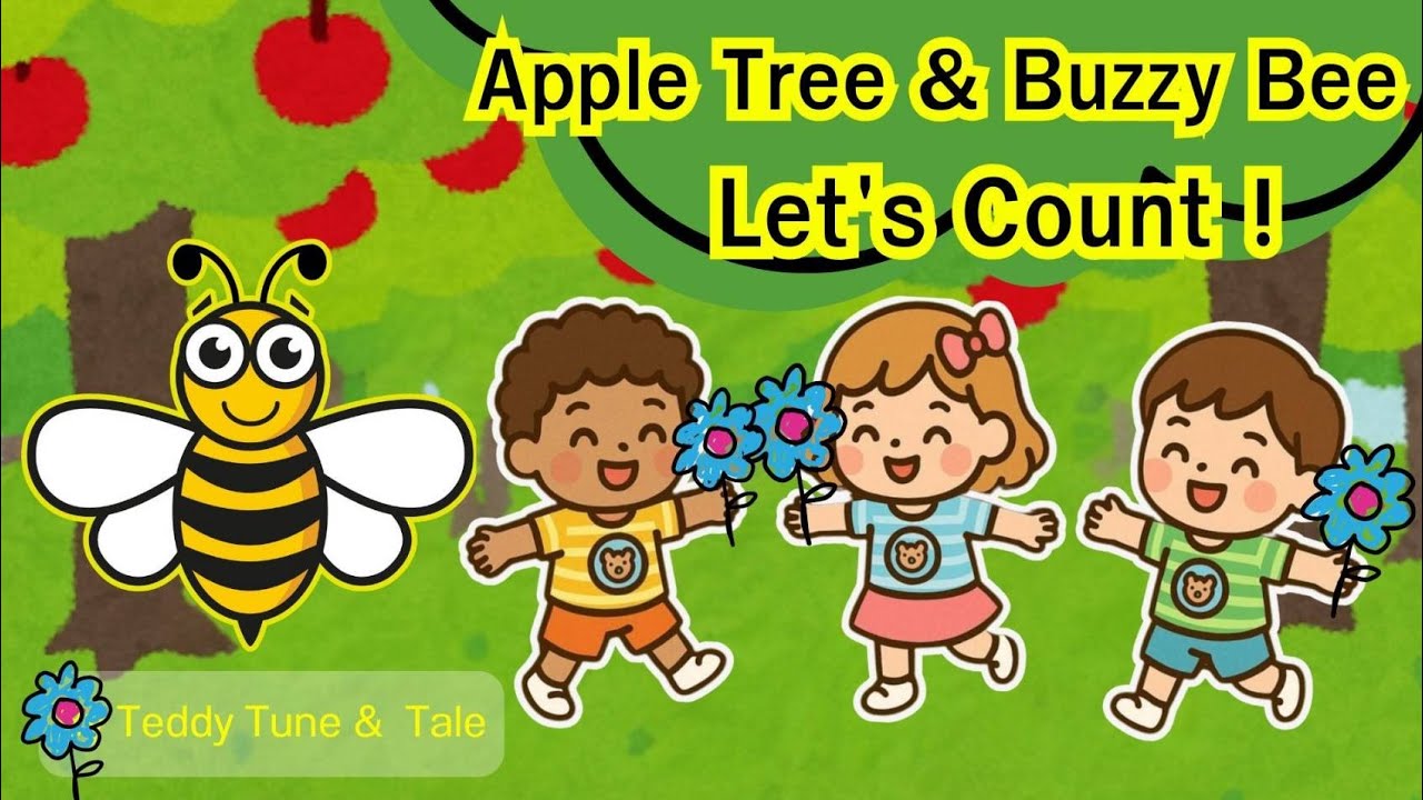 Apple Tree & Buzzy Bee: Let's Count! |ฝึกนับนิ้ว|BilingualSong - YouTube