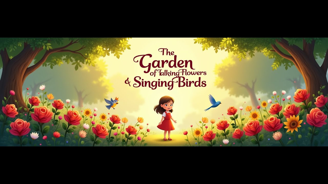 The Magical Garden: Talking Flowers & Singing Birds | A Heartwarming ...