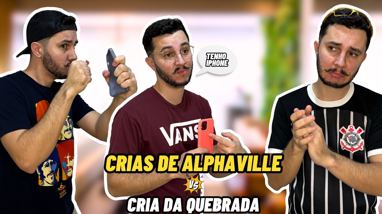 OS CRIAS DE ALPHAVILLE ZOANDO O CRIA DA QUEBRADA - YouTube
