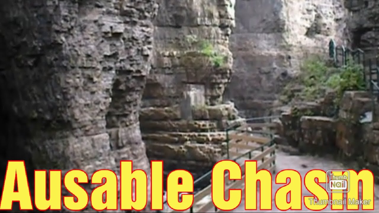 Ausable Chasm/Adirondacks New York - YouTube