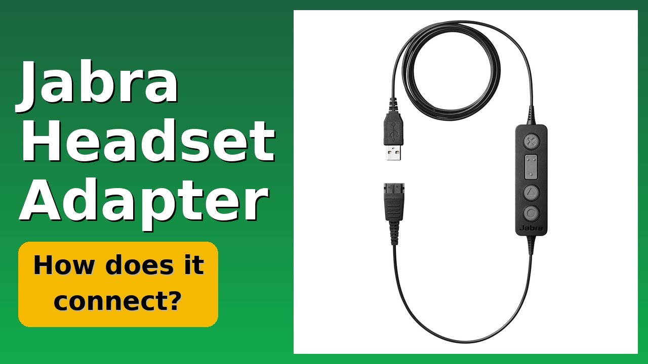 REVIEW (2025): Jabra Headset Adapter. Features. - YouTube