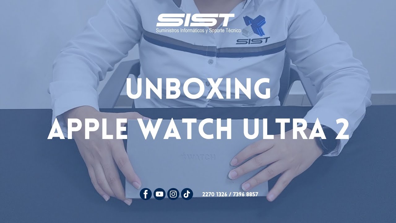 UNBOXING | Apple Watch Ultra 2 | Model: A2986 - YouTube