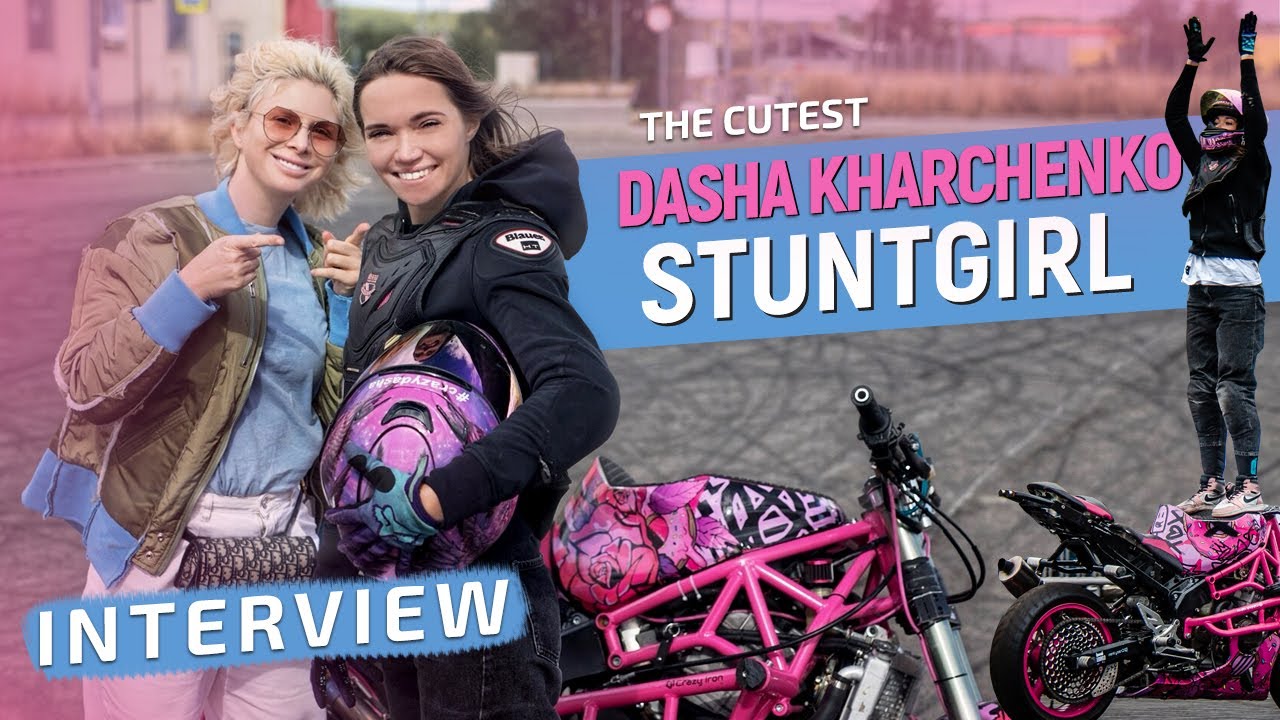 Russian stunt girl Dasha Kharchenko: how this adorable female stunt ...
