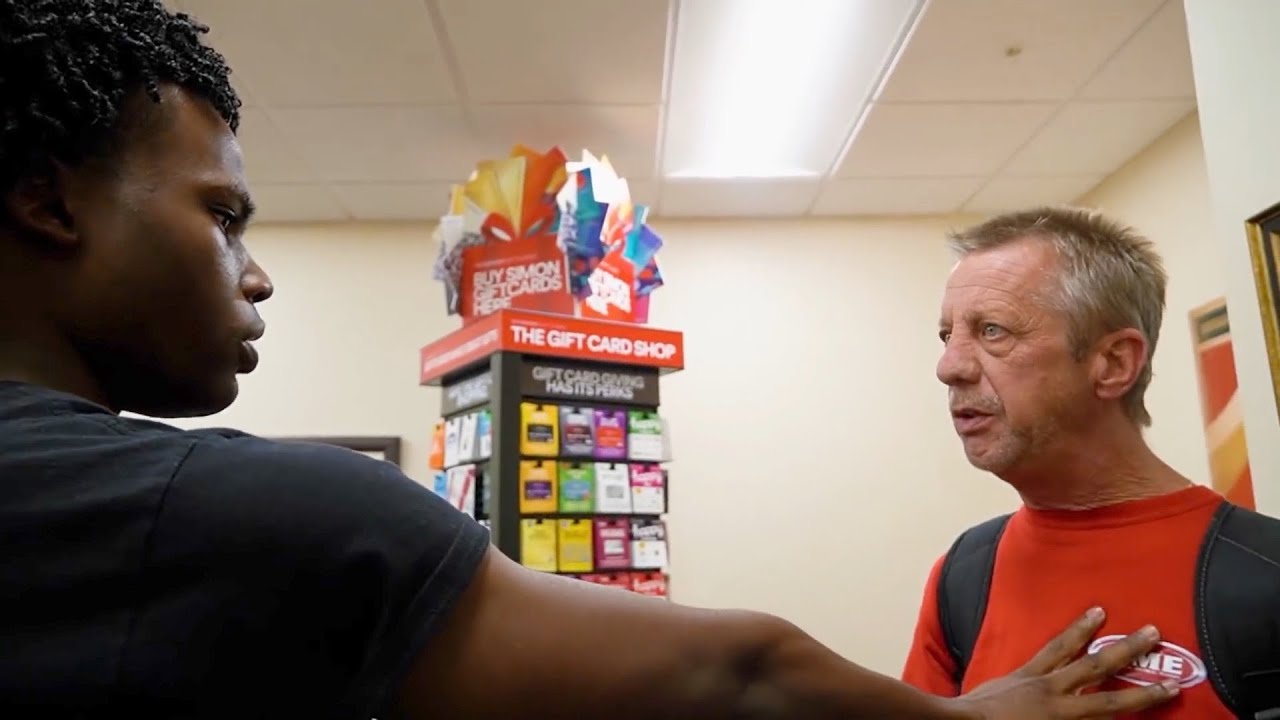 Kanel Joseph Almost Fights Old Man - YouTube