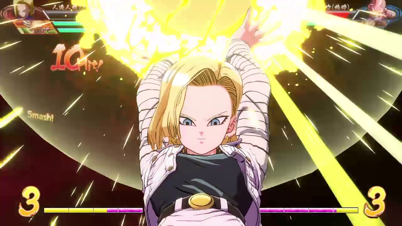 ドラゴンボール ファイターズ DBFZ 18号が今メチャクチャ強い！ - YouTube