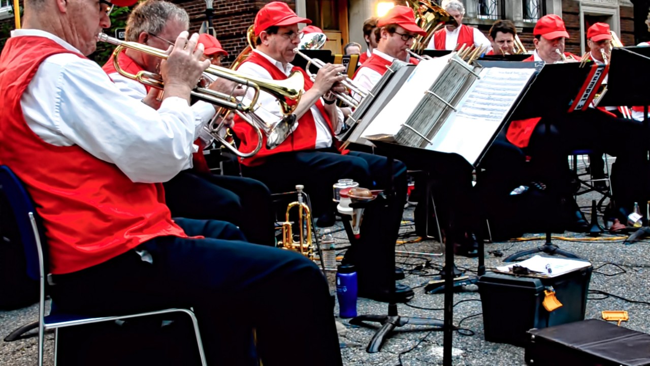 Bridgewater Antiphonal Brass Society - Bunker Hill Day - YouTube