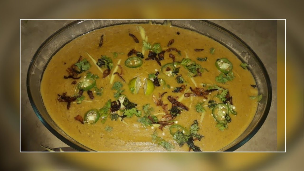 Mazedar chicken Daleem / how to make chicken Haleem / easiest way to ...
