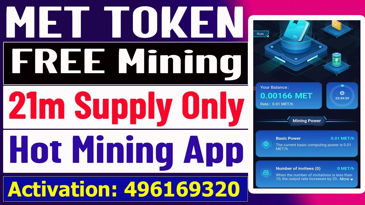MET Token Mining | 21 Million Supply Only | Read2N Activation: 496169320 | Read2N Earning App ...
