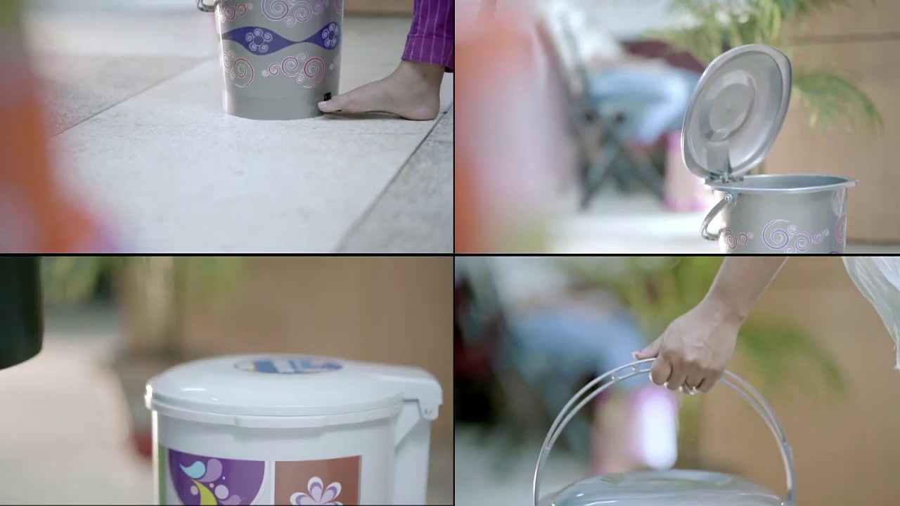 RFL Plastics Wastage Bin - YouTube